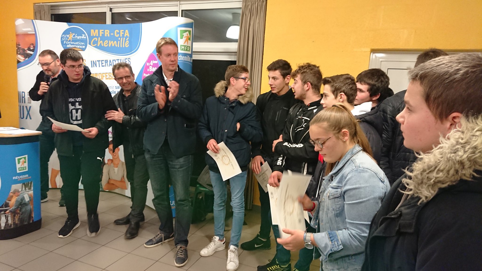 MFR-CFA Chemillé: Remise des diplômes promo 2019 - MFR CFA Chemillé